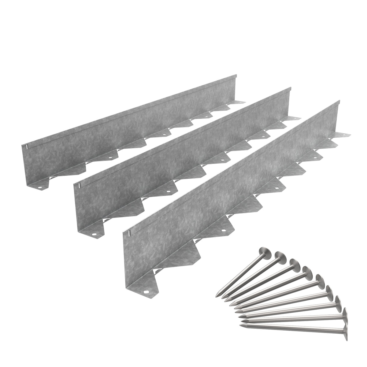 Galvanised Steel Border Edging System | Garden & Landscape Edging