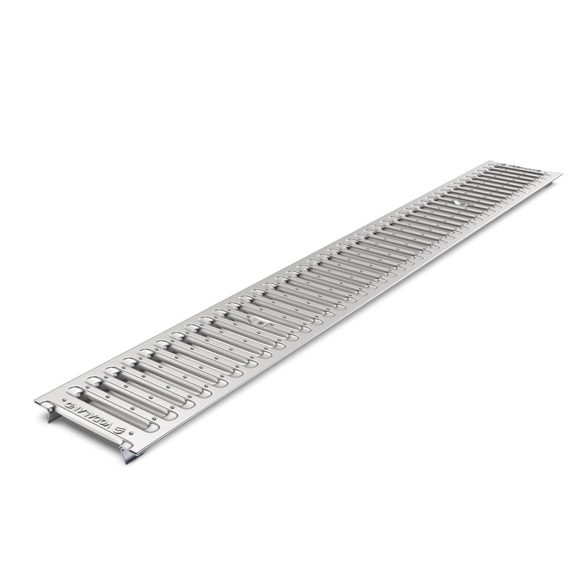 DN100 Slotted Stainless Steel Grating, A15 | Vodaland