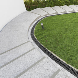 EASY 2 Radius Channel Drain For Custom Curves | Vodaland