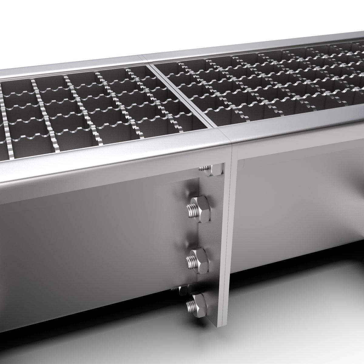 DN100 Modular Stainless Steel Channel Drain System | Vodaland