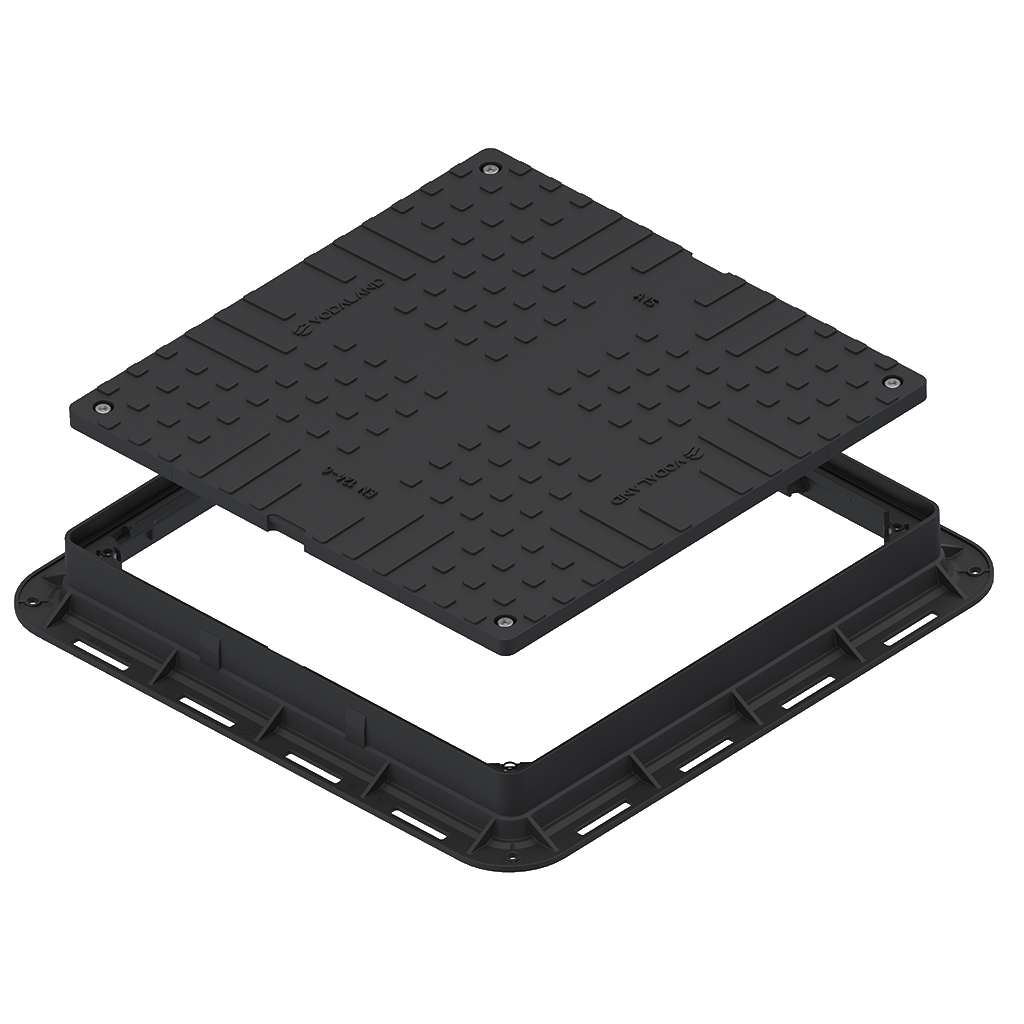 560x560 Plastic Pedestrian Manhole Cover A15 | Vodaland