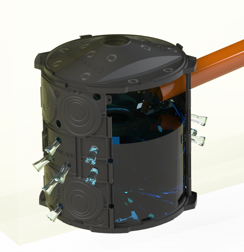 Easy DryWell Soakaway System 185L | Water Infiltration System